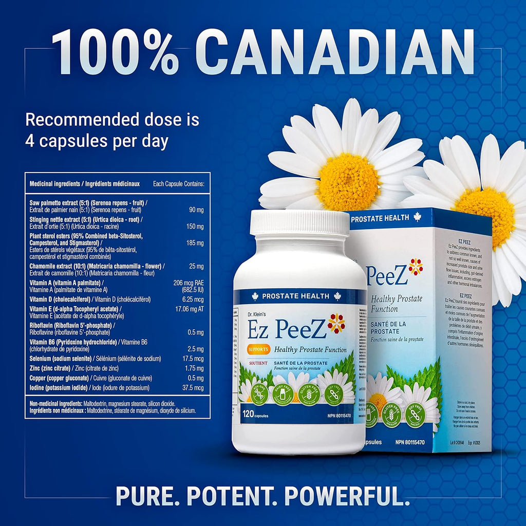 Ez PeeZ Prostate Health – Nanton Nutraceuticals